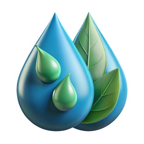 Wonderful Contemporary Water Droplets Merging With Leaf Surface Cutout