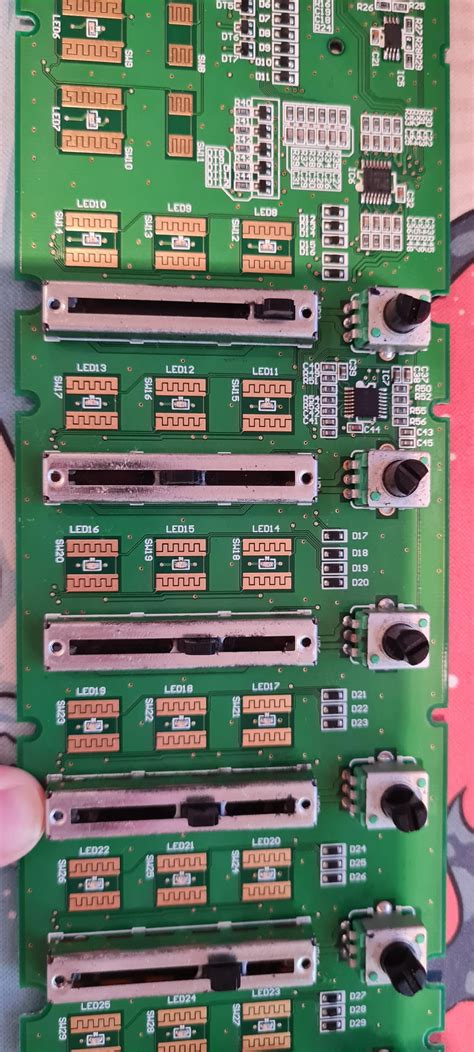 On This Korg Nanokontrol2 Usb Midi Controller Fader 4 Is Sending