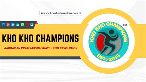 Home Kho Kho Champions