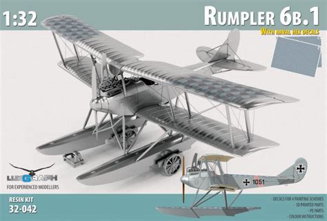 Lukgraph Rumpler 6b 1 Large Scale Planes