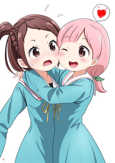 Safebooru 2girls Absurdres Blush Braid Brown Eyes Brown Hair Granbelm