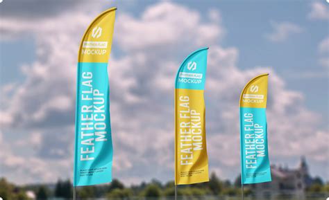Feather Banner Flags The Vibrant Outdoor Advertising Success For Spring Easy Signs