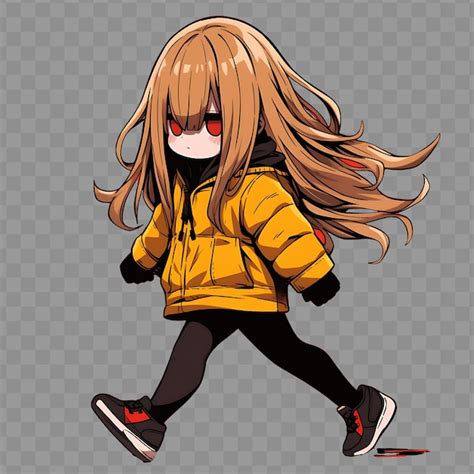 Premium Psd Adorable And Chubby Anime Stickers Perfect For Adding Cute And Kawaii Tshirt