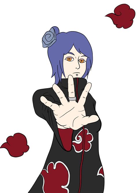 Naruto Konan Without Cloak