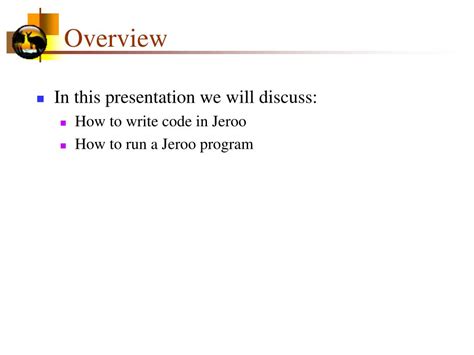 Ppt Jeroo Code Powerpoint Presentation Free Download Id539801