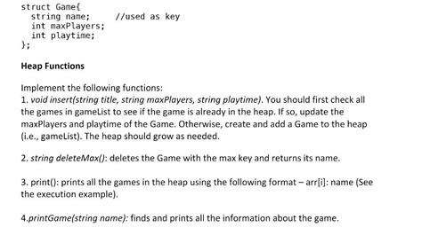 C DO NOT USE Any Of The STL In Your Chegg Com