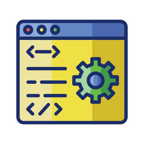 Web Development Generic Color Lineal Color Icon