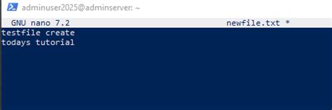 Creating And Viewing Text Files On Ubuntu Server RDPdatabase
