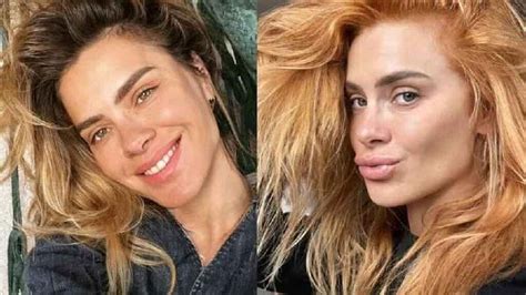 Carolina Dieckmann Posa Com As Cores Do Arco íris Símbolo Lgbtqiap