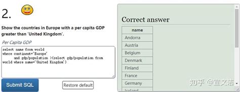 Sql第四关 复杂查询 知乎