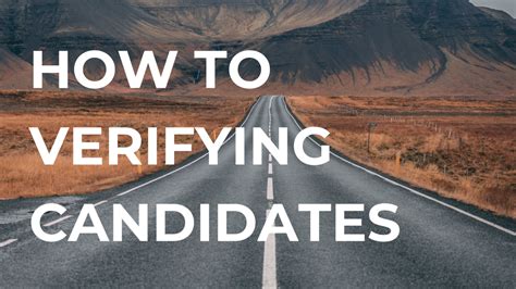 Ensuring Accuracy How To Verifying Candidates Education And Work Experiences