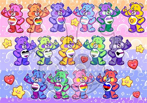 Pride Bear Series By Sedated Smiles On Deviantart