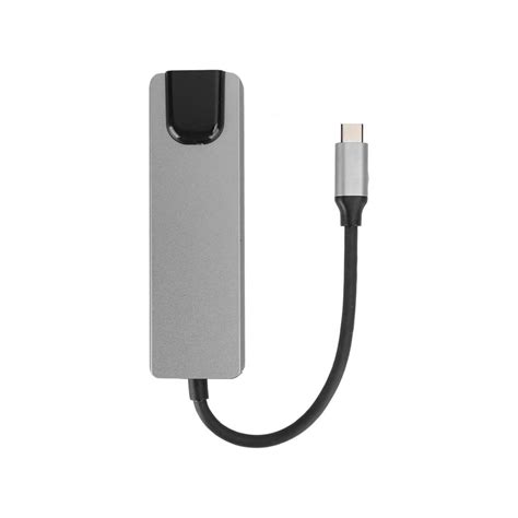 Hub Adaptador Usb Tipo C Ethernet Hdmi Usb Usb C Gooser