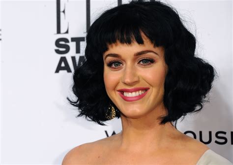 Katy Perry Elle Style Awards 2014 Celebrity Short Hair Bob