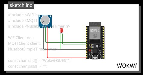 Kedua Wokwi Esp32 Stm32 Arduino Simulator