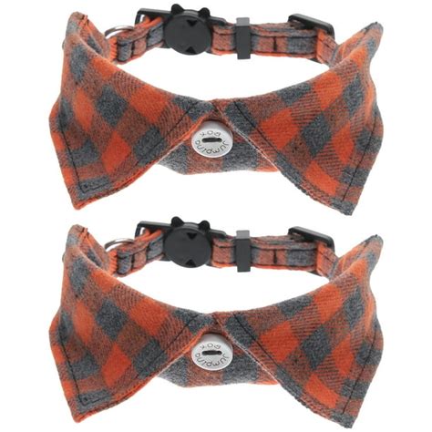 Kakowely 2 Collares Pequeños Para Mascotas Con Cascabel Encantadores Collares Para Gatos