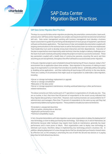Pdf Wft Sap Data Center Migration Best Practices Dokumen Tips