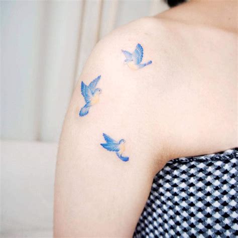 Bluebird Tattoo Ideas Celebrating Freedom And Joy