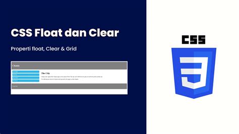Belajar Css 49 Css Float Dan Clear — Minarsih Tech