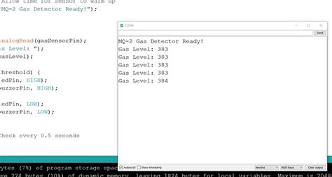 how to build an arduino gas leak detector using mq 2 sensor analogread buzzer led