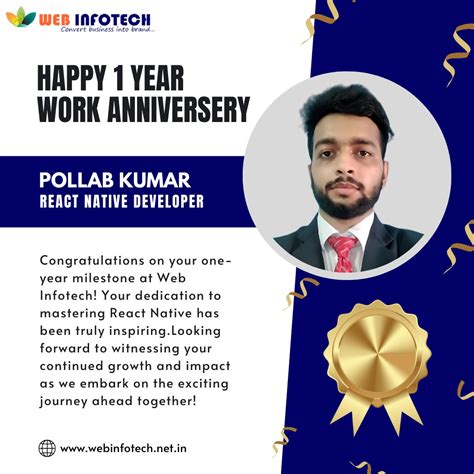 web infotech on linkedin reactnative anniversary webinfotech