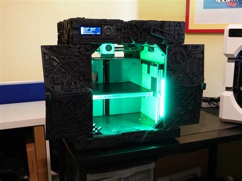 Part 1 Borg Cube P1p Mod By Neil3dprints Download Free Stl Model