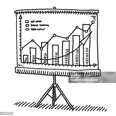 Bar Chart Line Drawing Photos And Premium High Res Pictures Getty Images