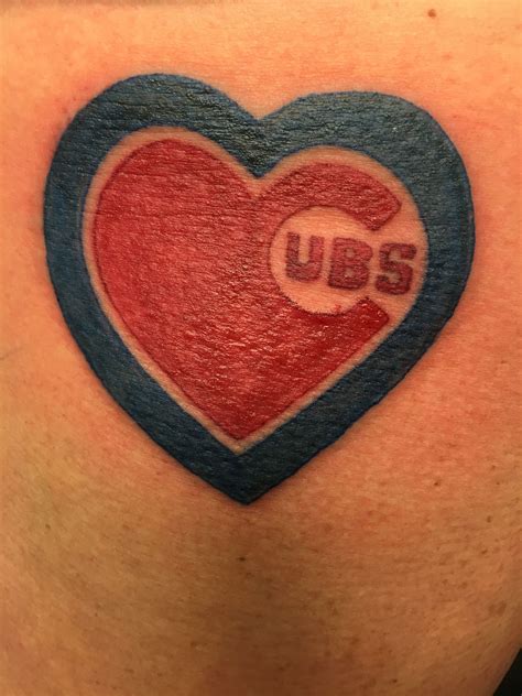 Chicago Cubs Tattoo Drawings