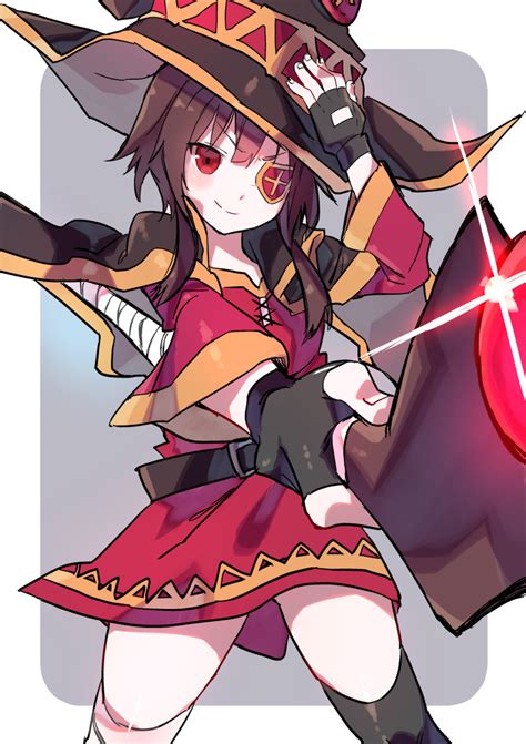 Megumin Kono Subarashii Sekai Ni Shukufuku Wo Drawn By Kneesocks