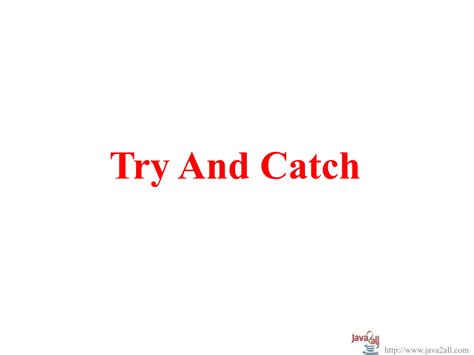 Java Exception Handling Pps