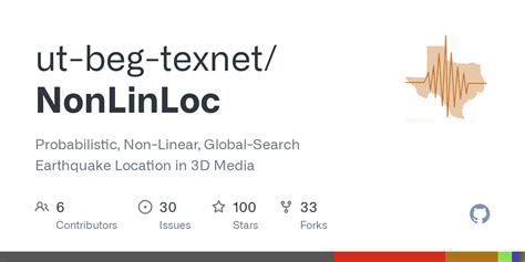 Github Ut Beg Texnet Nonlinloc Probabilistic Non Linear Global Search Earthquake Location