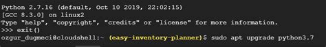 Changing Google Cloud Python Version To Python Stack Overflow