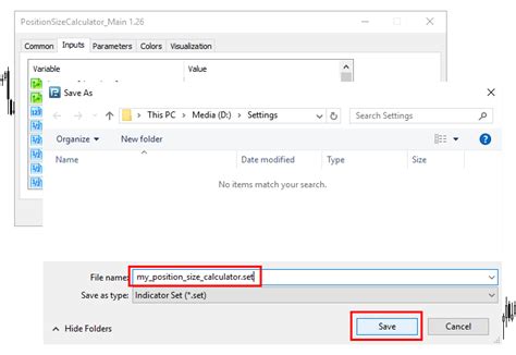 How To Save And Load Indicator Settings In Metatrader — Tutorial