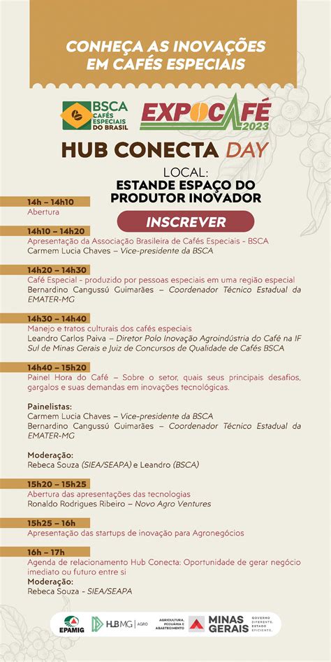 Hub Conecta Day CafÉs Especiais Online Sympla