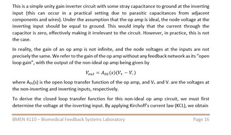 41 Inverter With Parasitic Capacitance Consider The