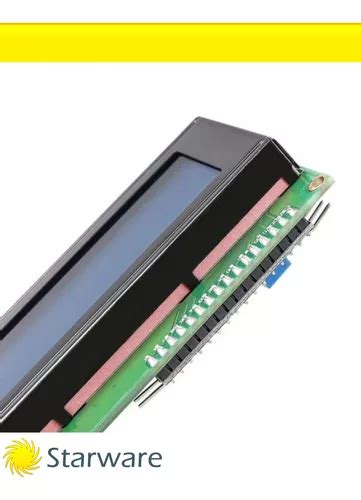 Display Lcd 2004a Azul Con Adaptador I2c Arduino Compatible En Venta En