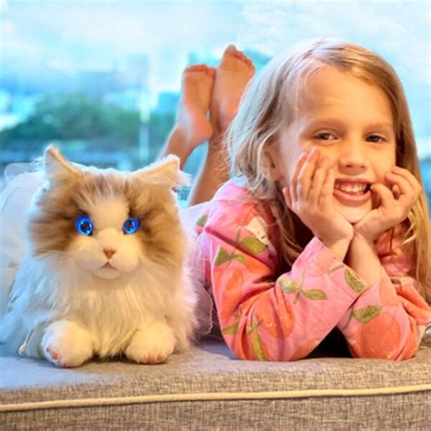 Realistic Cat Plush Robot Etsy