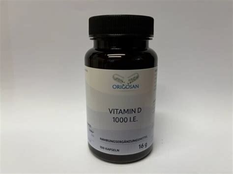 Vitamin D 1000 I.E Kapseln, 18,00