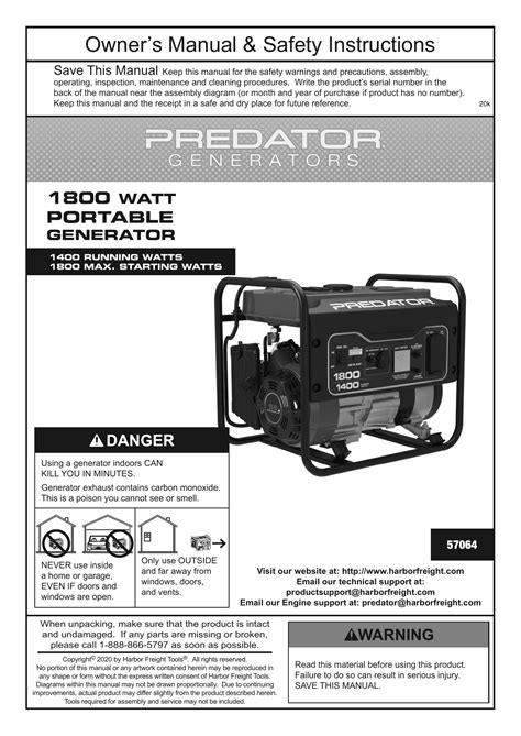 Parts List And Diagram Predator Generators 4000 Watt 41 Off