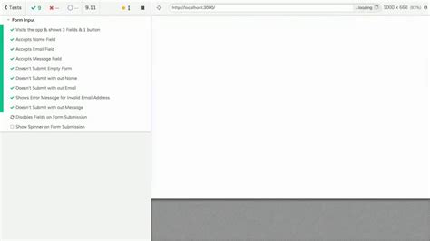 React Redux Form Testing With Cypressio Youtube