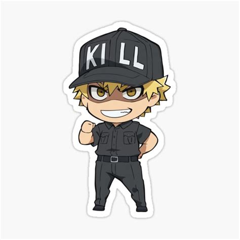 Cells At Work Killer T Cell Sticker For Sale By Chibify Redbubble
