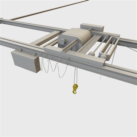 3d Overhead Crane Model