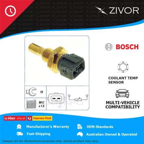 New Bosch Engine Coolant Temperature Ecu Sensor For Volvo 744 Cts 015