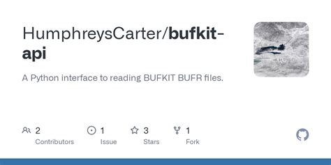 Github Humphreyscarterbufkit Api A Python Interface To Reading