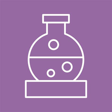 Flask Vector Icon 19880328 Vector Art At Vecteezy