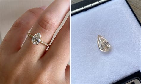 Pear Diamonds Louise Jean Jewellery