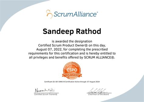 Sandeep Rathod On Linkedin Scrum Cspo Agile 22 Comments
