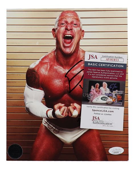 Eric Young Signed Tna 8x10 Photo Jsa Pristine Auction
