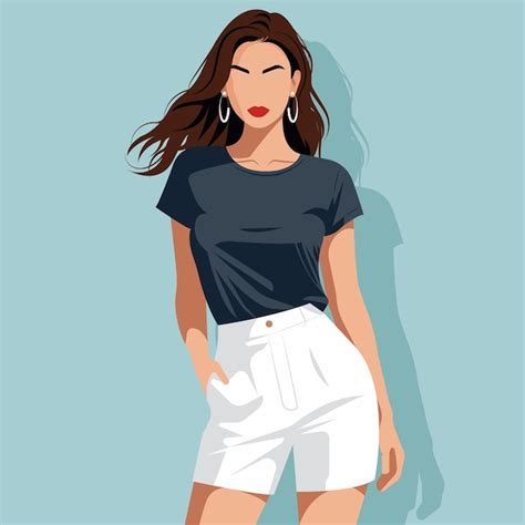 Vetores E Ilustrações De Model Looks Para Download Gratuito